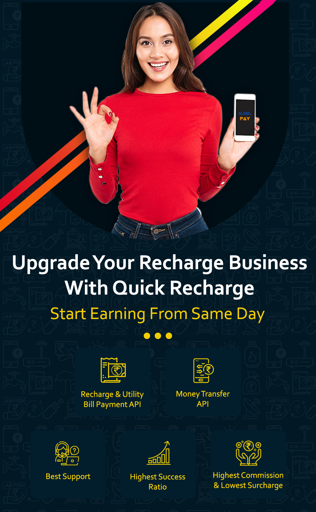 Globel Pay - A Multi Recharge Company India